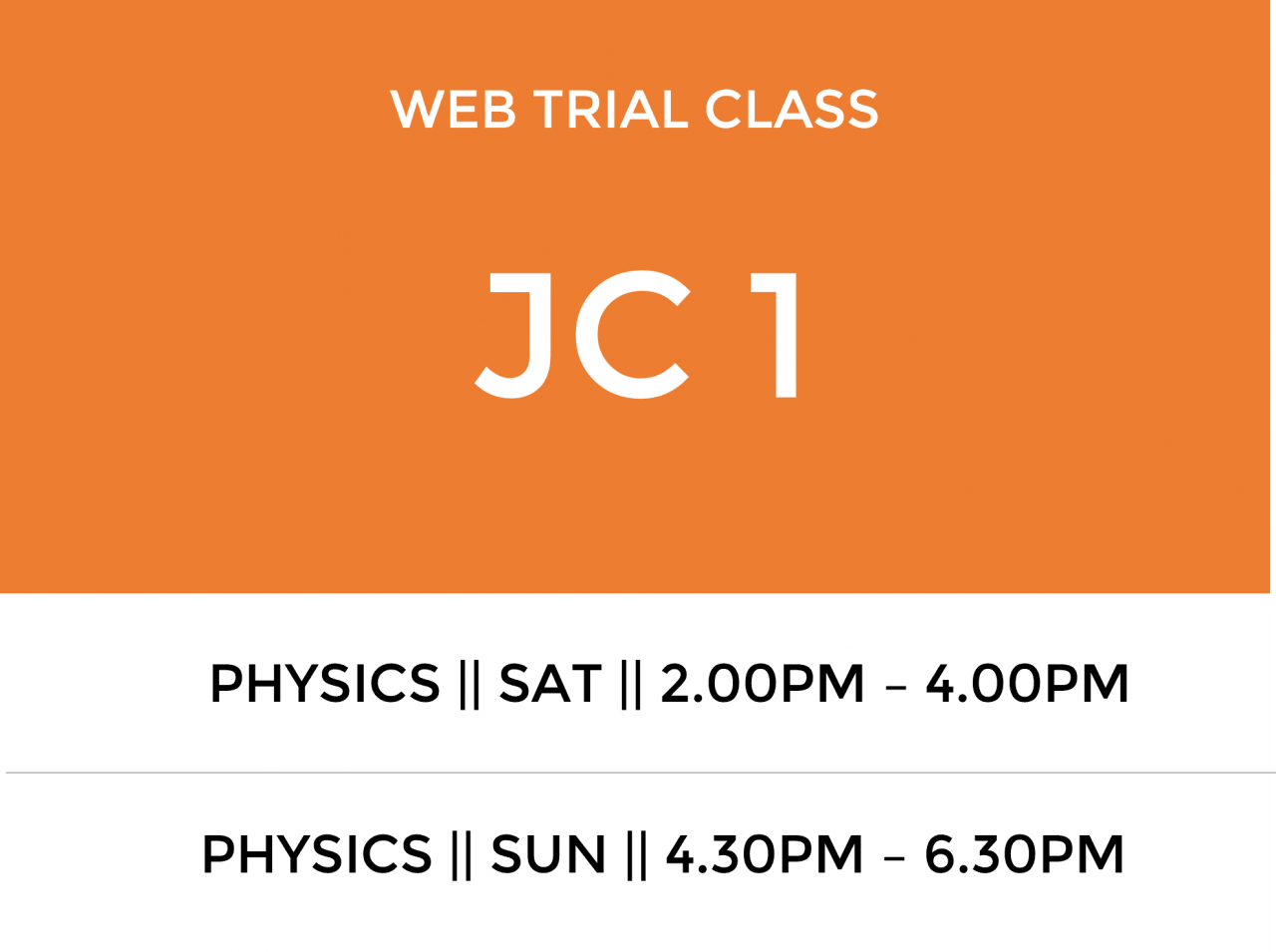 Physics Tuition Trial Classes Singapore - Physics Academy