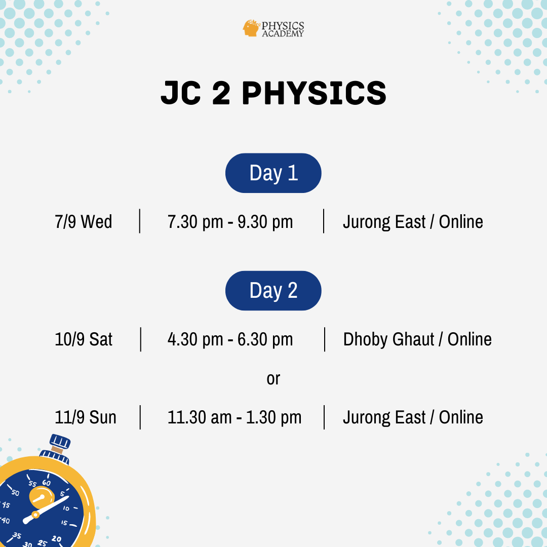 September Holiday Workshop - Physics Academy