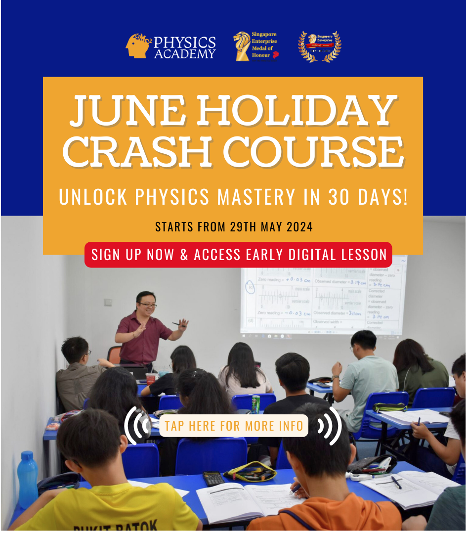 Effective Physics Tuition in Singapore | Award-Winning Physics Tutor